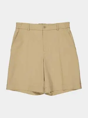 Moncler Seersucker Shorts - Beige