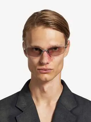 Balenciaga Invisible 2.0 Oval Sunglasses