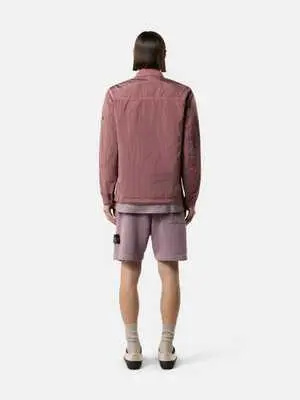 Stone Island Cotton Fleece Jogger Shorts