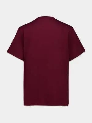 Moncler Cotton T-shirt - Red