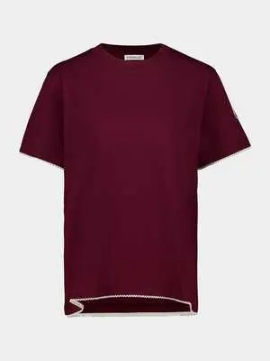 Moncler Cotton T-Shirt Red