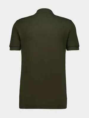 TOM FORD Military Piquet Polo