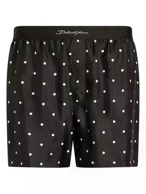 Dolce & Gabbana Polka Dot-print Boxers
