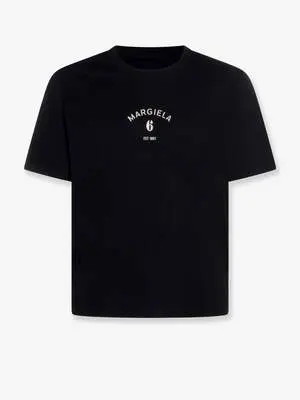 MAISON MARGIELA Cotton T-shirt With Logo Print