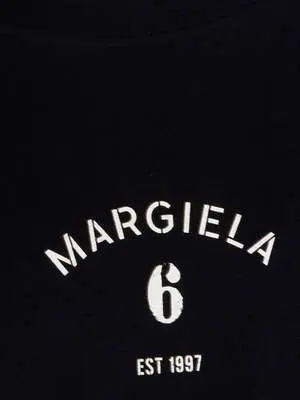 MAISON MARGIELA Cotton T-shirt With Logo Print