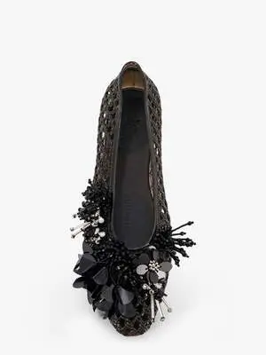 HEAVENLY JELLY Embellished Ballet Flats