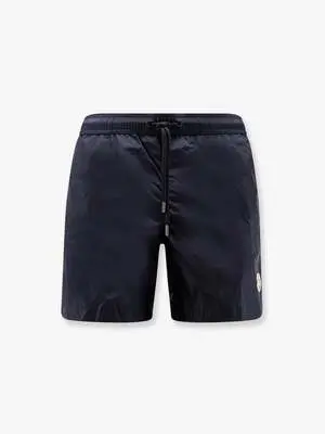 Moncler Nylon Swim Trunks - Blue