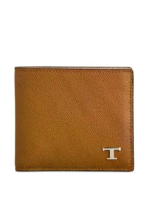 TOD'S Logo-plaque Wallet - Brown
