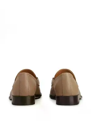 TOD'S Gold-tone Hardware Loafers