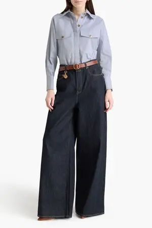 Zimmermann Striped Cotton-blend Shirt