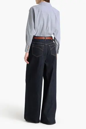 Zimmermann Striped Cotton-blend Shirt