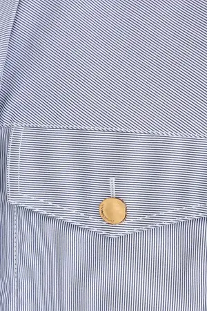 Zimmermann Striped Cotton-blend Shirt