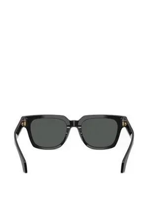 Versace Logo Square-frame Sunglasses