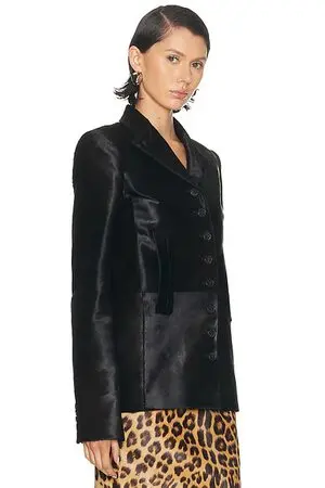 Khaite Saraphina Jacket - Chocolate