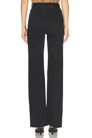 Saint Laurent 70's Flare Leg Jeans - Old Black