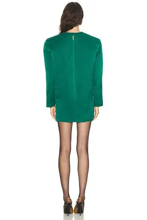 Saint Laurent Long Sleeve Dress