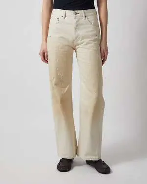 Acne Studios 2021f Daybreak Jeans - White