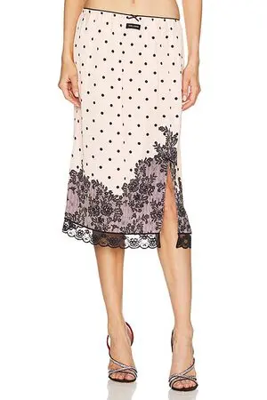 Marc Jacobs Trompe L'oeil Dots Skirt