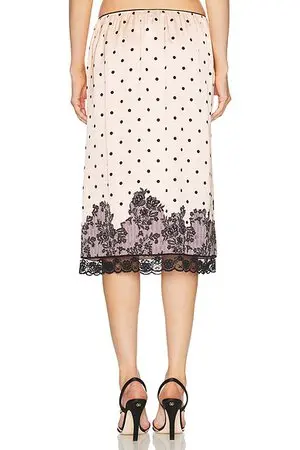Marc Jacobs Trompe L'oeil Dots Skirt