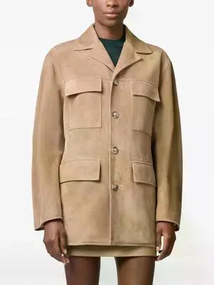 TOD'S Leather Pocket Jacket