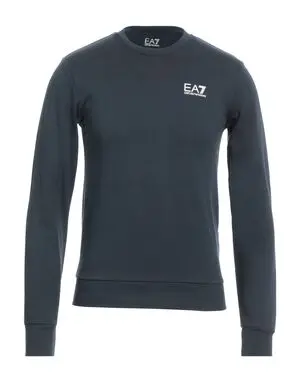 EA7 Cotton Blend Sweatshirt - Blue