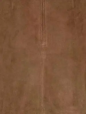 ROTATE BY BIRGER CHRISTENSEN Suede Mini Skirt - Brown