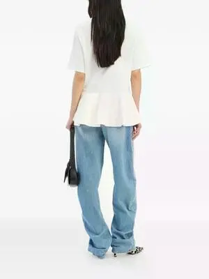 ROTATE BY BIRGER CHRISTENSEN Logo-detail T-shirt