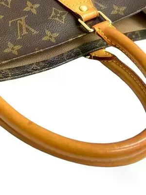 LOUIS VUITTON 2001 Monogram Sac Plat Tote