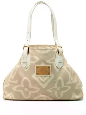 LOUIS VUITTON 2008 Monogram Tahitienne Cabas Pm Tote Bag - Brown