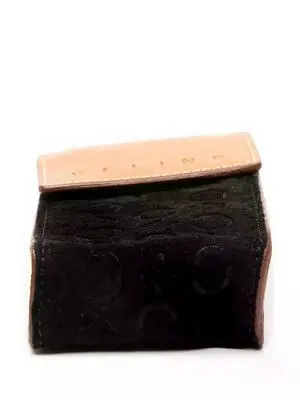 Celine Macadam Suede Pochette