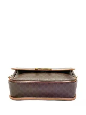 Celine 2014 Macadam Coated Canvas Crossbody Bag