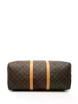LOUIS VUITTON 1999 Monogram Keepall 50 Travel Bag - Brown