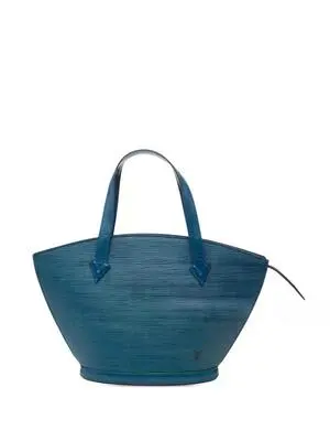 LOUIS VUITTON 1994 Epi Saint Jacques Pm Short Strap Handbag - Blue
