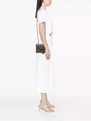Gucci Mini Micro Guccissima Emily Crossbody Bag - Grey