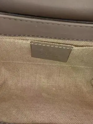 Gucci Mini Micro Guccissima Emily Crossbody Bag - Grey