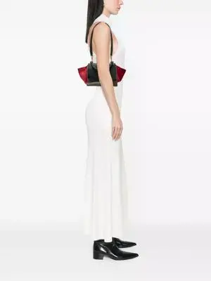 Celine 2014 Small Tricolor Leather Trapeze Satchel