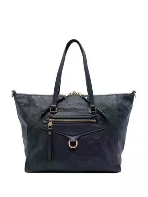 LOUIS VUITTON 2012 Monogram Empreinte Lumineuse Pm Satchel - Blue