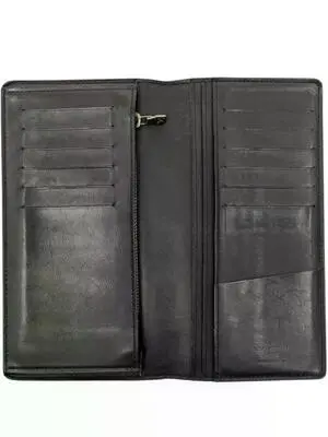 LOUIS VUITTON 2000-2025 Damier Infini Portefeuille Brazza Long Wallets - Black
