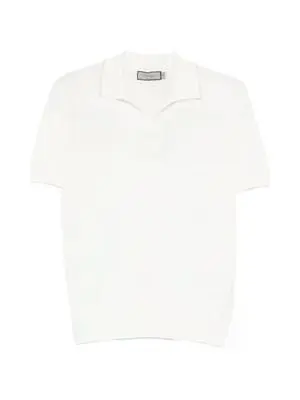 Canali V-neck T-shirt - Neutrals
