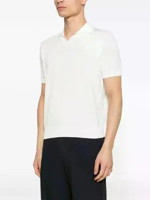 Canali Polo-collar Shirt - Neutrals