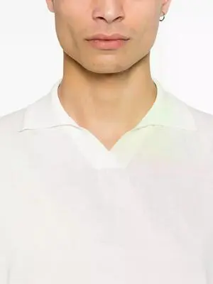 Canali Polo-collar Shirt - Neutrals