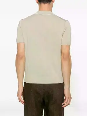 Canali V-neck T-shirt - Neutrals
