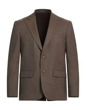 Officine Générale Blazer Size Virgin Wool - Brown
