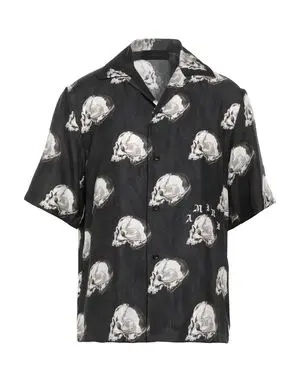 Amiri Shirt Size Silk - Black