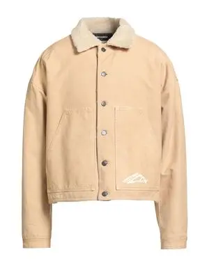 Dsquared2 Canvas Jacket With Sherpa Interior