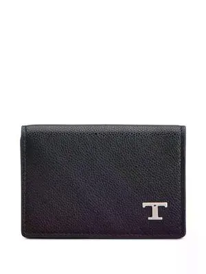 TOD'S Logo-plaque Cardholder - Black
