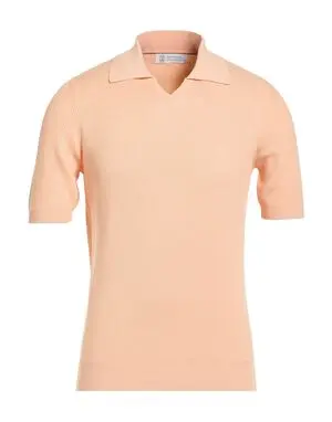 Brunello Cucinelli Cotton Knit Sweater - Orange