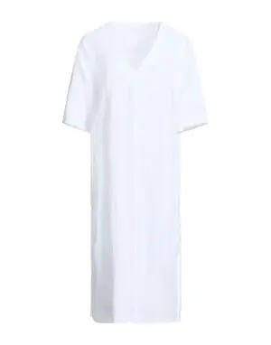 120% Lino Linen Midi Kaftan Dress