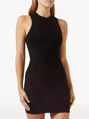 Kith Lyra Diamond Open-knit Mini Dress