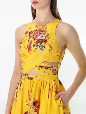 Zimmermann Patience Midi Dress - Yellow